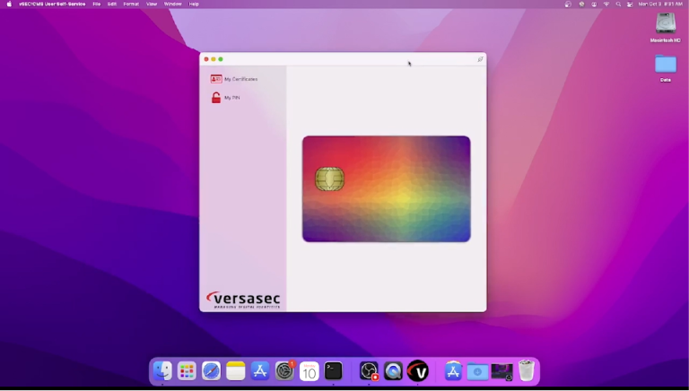 Versasec Expands macOS User App Functionality - Versasec